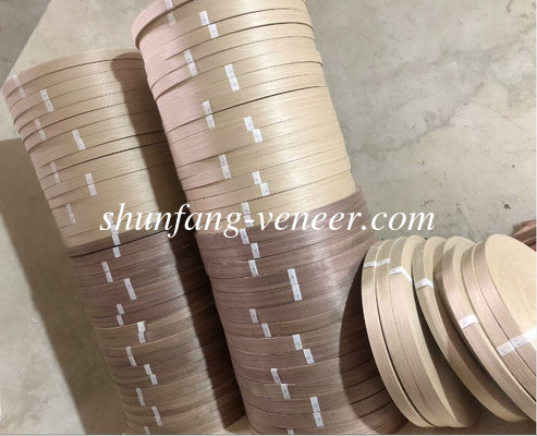 Real Anigre Wood Veneer Edgebanding Anegre Edge Banding Tape Anigre Veneer Edging Anigre Thick Edgebanding supplier