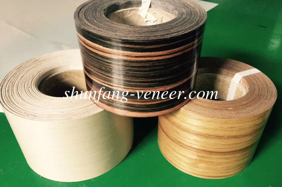 Dyed Wenge Profile Wrapping Veneer Wenge Veneer Rolls for Mouldings in Door and Window Industries supplier