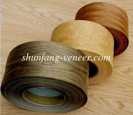 Profile Wrapping Veneer Edgebanding Veneer Rolls for Wood Moulding Baseboard Handrail Doors supplier