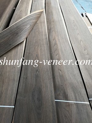 Crown Oak Fumed Veneer Smoked Oak Wood Veneer Fumed Oak Veneer - Shunfang Veneer supplier