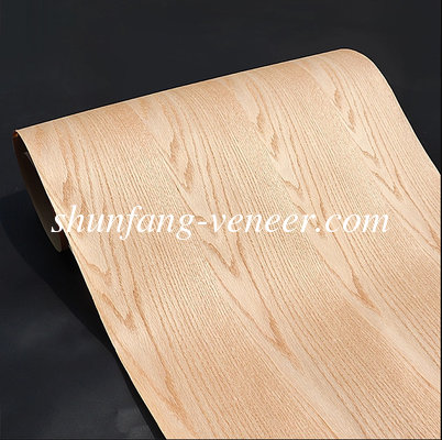 Red Oak Kraft Paper Backed Veneer | Paper Backing Red Oak Wood Veneer Sheet supplier
