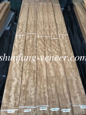 Quarter Figured Teak Decorative Natural Veneers Burma Teak Veneer Quarter Figure for Furniture Doors & Veneered Panel supplier