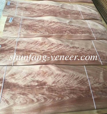 Okoume Crotch Veneer Okoume Crotch Wood Veneer for Furniture Doors Cabinetry & Veneered Plywood supplier