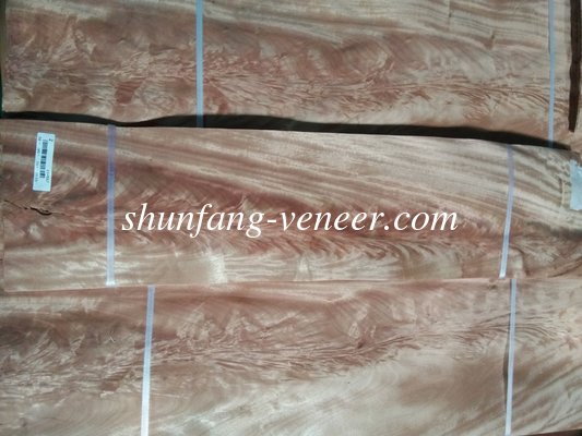 Okoume Crotch Veneer Okoume Crotch Wood Veneer for Furniture Doors Cabinetry & Veneered Plywood supplier