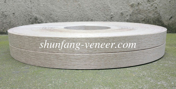 Dyed Oak Wood Veneer Edge Banding Tape White Oak Veneer Edgebanding for for Furniture Doors & Plywood supplier