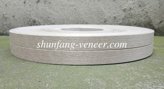 Dyed Oak Wood Veneer Edge Banding Tape White Oak Veneer Edgebanding for for Furniture Doors & Plywood supplier