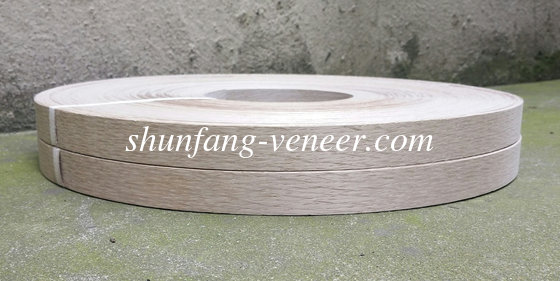 Dyed Oak Wood Veneer Edge Banding Tape White Oak Veneer Edgebanding for for Furniture Doors & Plywood supplier