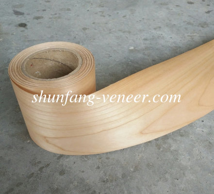 Profile Wrapping Cherry Veneer Rolls for Furniture Cabinetry Moulding Door and Window Industries supplier
