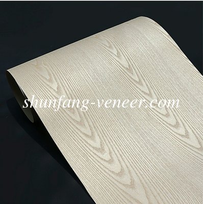 White Ash Paper Backed Veneer | Paper Backing Ash Wood Veneer Sheet supplier