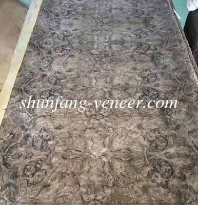 Walnut Burl Paper Backed Veneer | Paper Backed Walnut Burr Veneer Sheets supplier