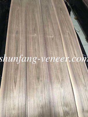 American Walnut Natural Wood Veneer Crown Cut for Office Furniture Wooden Doors Veneered Panel supplier