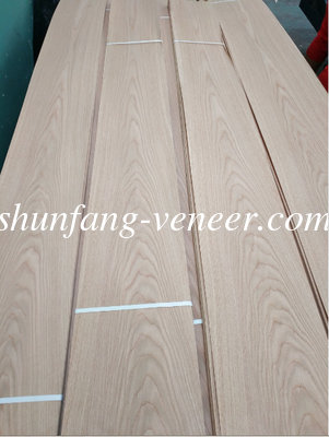 Crown Cut White Oak Wood Veneer White Oak Sliced Veneer for Furniture Doors and Veneered Panel supplier