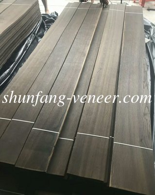 Fumed Oak Wood Veneer Oak Fumed Veneers Smoked Oak Veneers from Shunfang Veneer in Jiashan China supplier