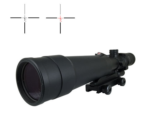 Long Range Airsoft Rifle Scopes Telescopic Rifle Scope 5x Power Wide View