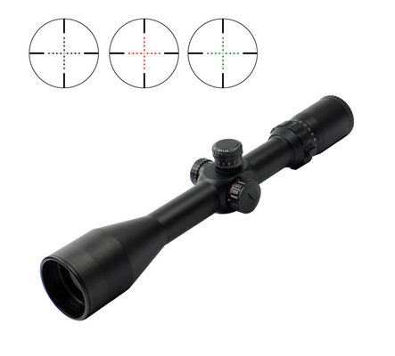 Wide Field Optics Hunting Rifle Scopes 1 / 4 MOA Anti Reflective For Military