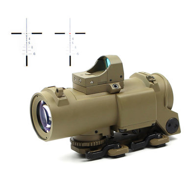32 mm Weapon Optical Shooting 1 4 Power AR Scope Second Focal Plane