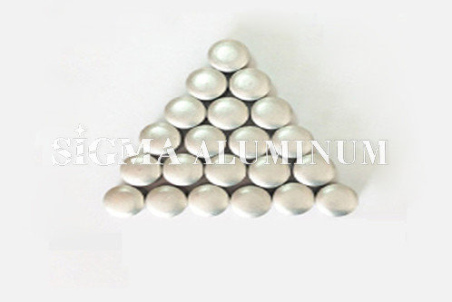 Aluminum slugs for Shoeshine /toothpaste tube