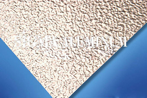 Worm Pattern Embossed Aluminum