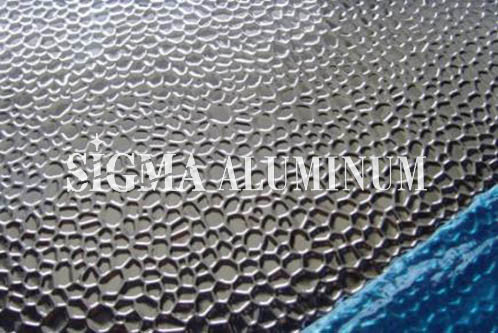 Hammer Embossed Reflective Aluminum Sheets