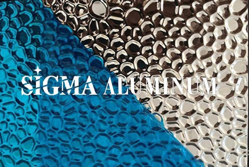 Embossed Aluminium Mirror