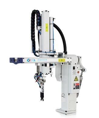 sprue picker take-out robot arm for injection molding machine