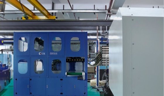 PET preform robot with cooling system