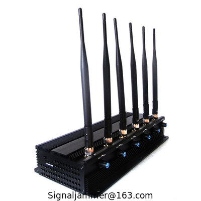 Signal jammer | 6 Bands WiFi Jammer - 4G 2G 3G Jammer supplier