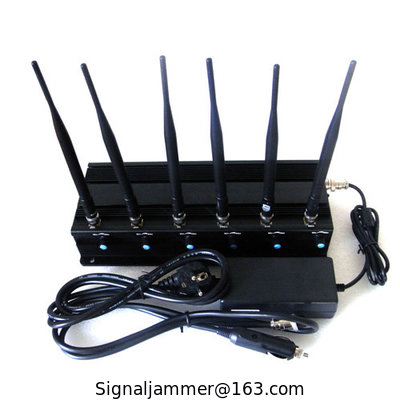 Signal jammer | 6 Bands CDMA 4G GSM 3G Jammer supplier
