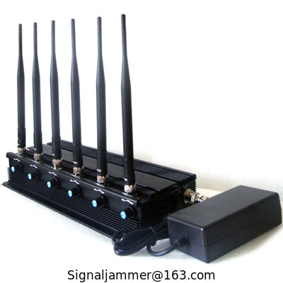 Signal jammer | 6 Bands WiFi Jammer - 4G 2G 3G Jammer supplier