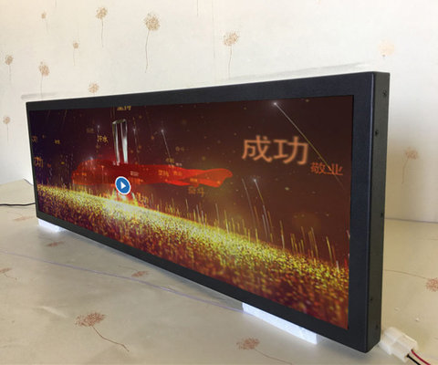 5ms Response and 1000:1 Contrast Wall Mount Subway LED Advertising Bus TV TFT LCD Monitor
