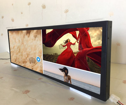28.6 Inch 400nit Brightness 4000:1 Contrast 1920x540 Ultra Wide Bar LCD Moudle for Subway