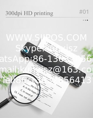 A4 portable printer Bluetooth USB built-in battery printing A4 plain paper thermal transfer A4 printer