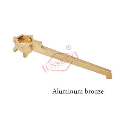 Non-spark multi-purpose bucket wrench 300mm aluminum bronze alloy