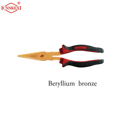 Underselling  non sparking  Explosion-proof pliers Snipe Nose 200mm al-cu