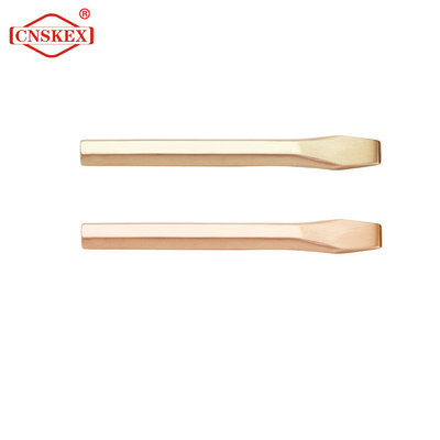 Non-spark manual tools Chisel,Hex 6 Point Aluminum bronze