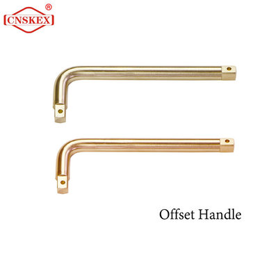 Non-spark flame-proof variable shank 3/8 "-1" aluminium bronze alloy length200-300mm
