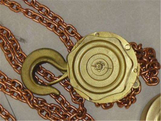 Non sparking tools Chain Hoist Al-cu Be-cu safety hand tools