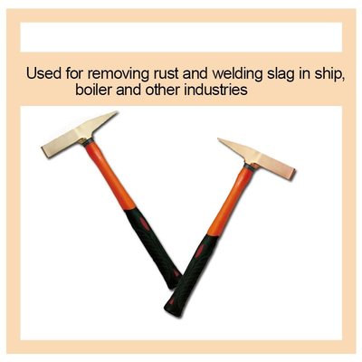 Non sparking tools fiber handle inspection hammer 150g 250g safety hand tools