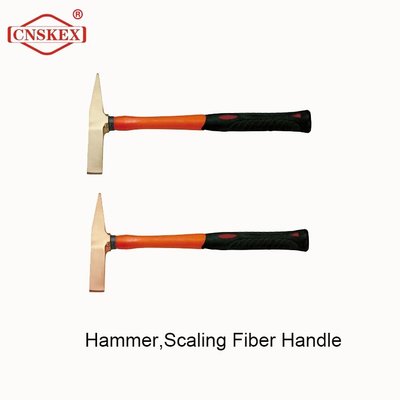 Non sparking tools fiber handle inspection hammer 150g 250g safety hand tools