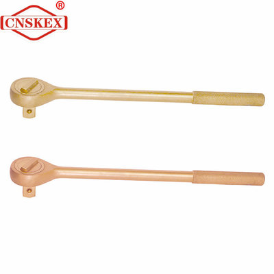 Non sparking anit-explosion Ratchet Wrench Safety hand tools 1/2"*250mm Aluminum bronze