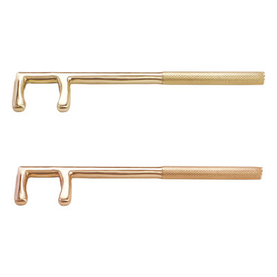 Non sparking Valve Handle Aluminum bronze 50*400mm safety manual tools