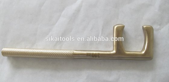 Non sparking Valve Handle Aluminum bronze 50*400mm safety manual tools
