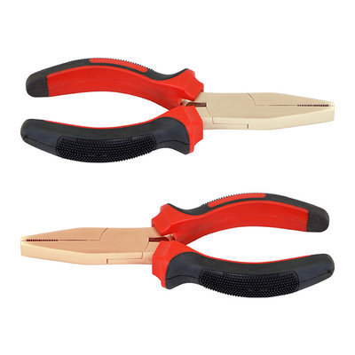 Non sparking anit-explosion Pliers Flat Nose Al-cu safety manual tools