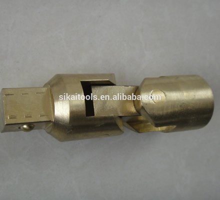 non sparking Universal joint Aluminum bronze splice safety hand tools 1/2"*80mm