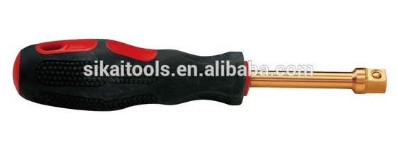 Explosion-proof Driver type handle 1/4 aluminum bronze safety tools