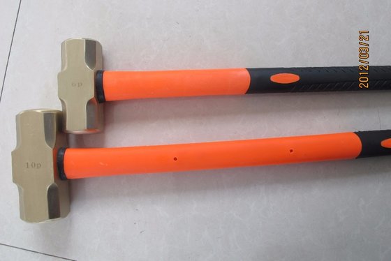 Non sparking anit-explosion Hammer Sledge Fiber Handle safety manual tools 1lb