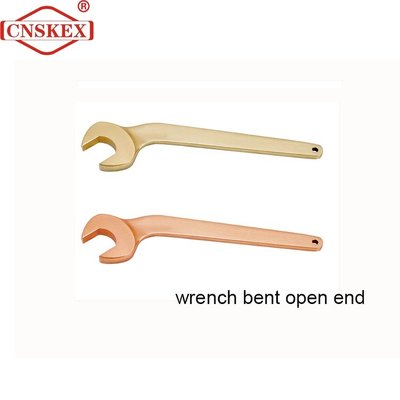 non-sparking safety tools wrench bent open end 30mm