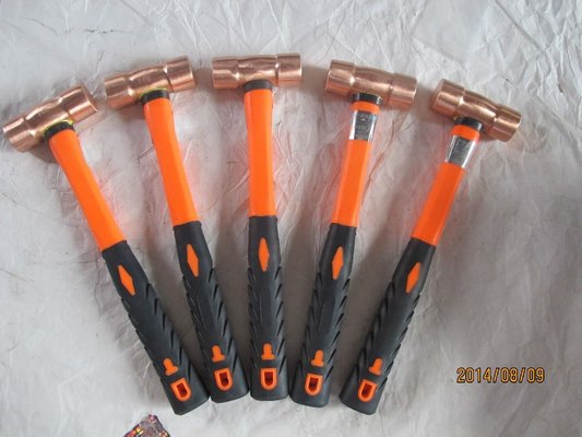 Anti-Explosion Hammer Sided Fiber Handle nonsparking tools Safety manual tools