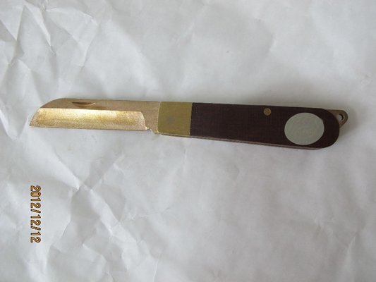 Non Sparking Cutting Knife Electrician Aluminum Bronze 61mm Safety Manual Tools