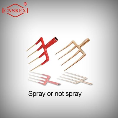 Manufacturer spark - free four prong hand tools 327mm Al-cu  use with long hand